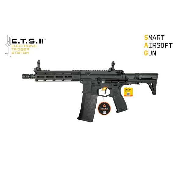 Airsoft карабина Evolution Ghost S EMR PDW Carbontech ETS