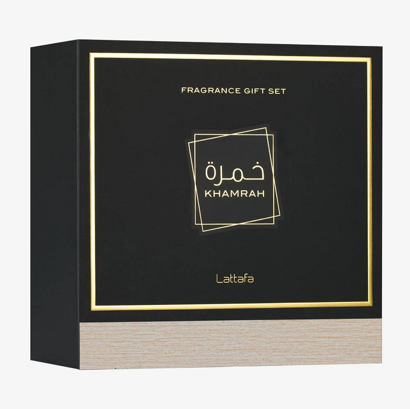 Парфюмна вода Унисекс【Lattafa Khamrah Gift Set】100 мл. PerfumesFromDubai