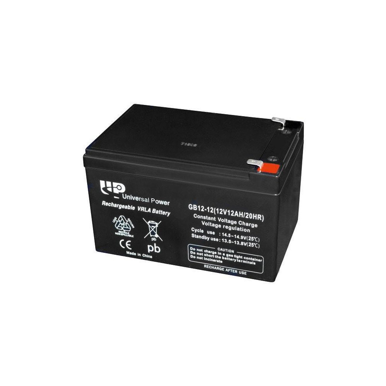 Акумулаторна батерия UP 12V 12Ah L+