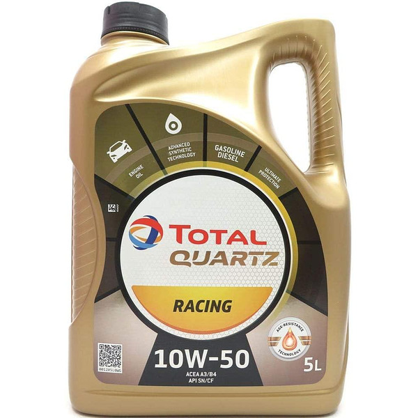 TOTAL QUARTZ RACING 10W-50 5L