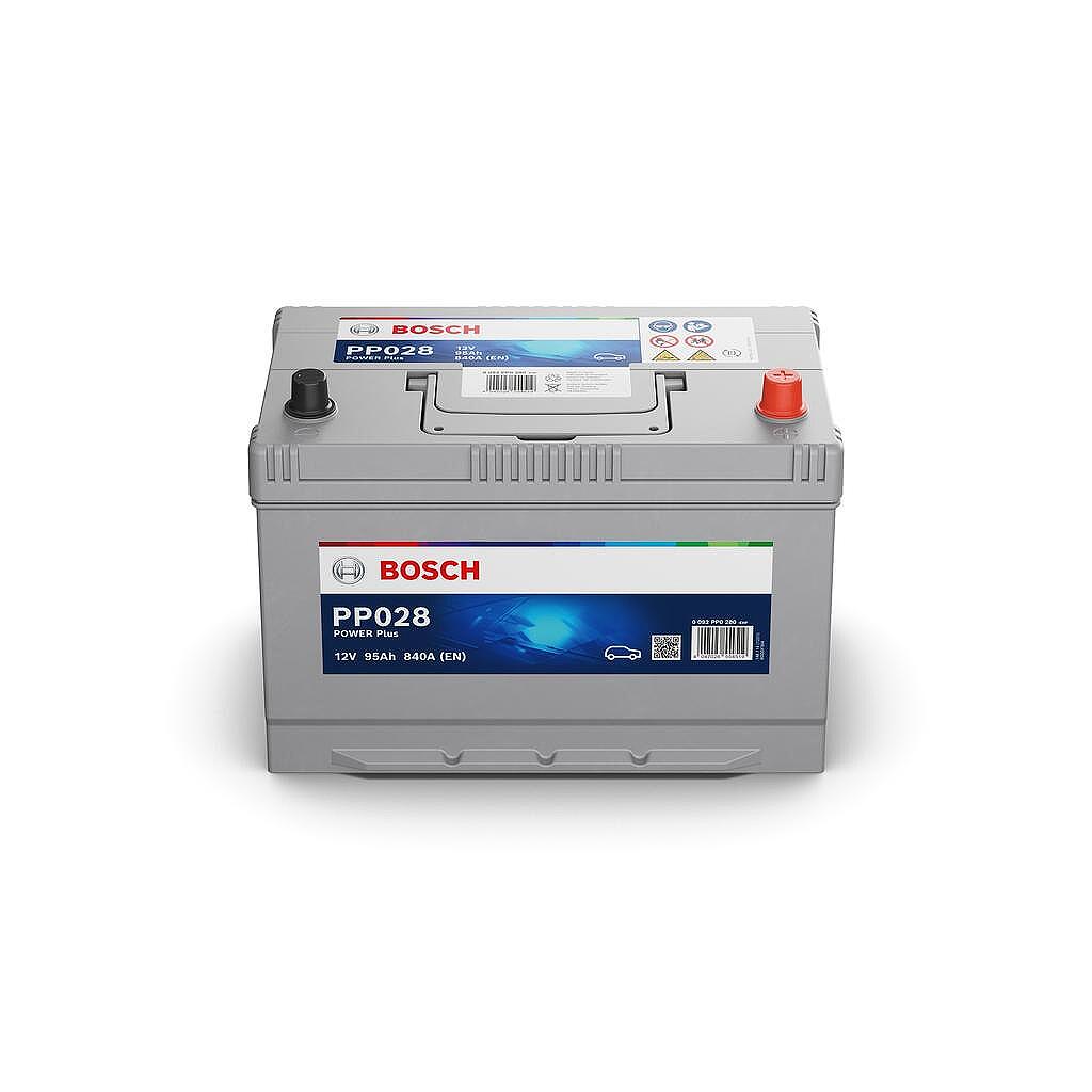 Акумулатор Bosch Power Plus JIS/ASIA 12V 95Ah 830A R+