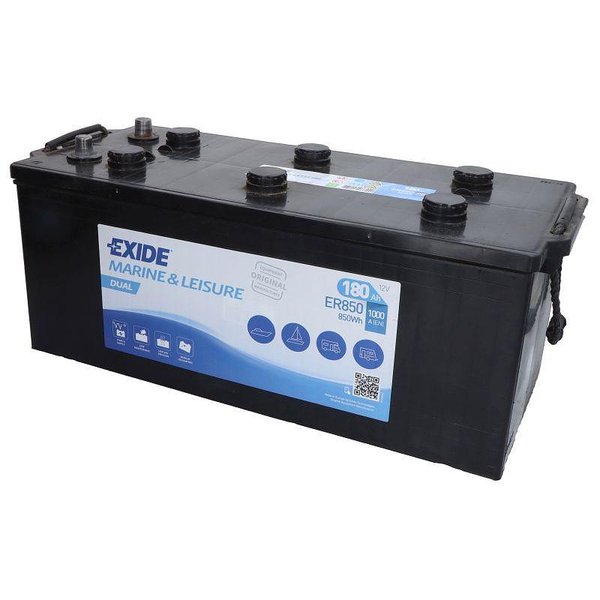 Акумулатор Exide Marine Dual 12V 180Ah 1000A L+