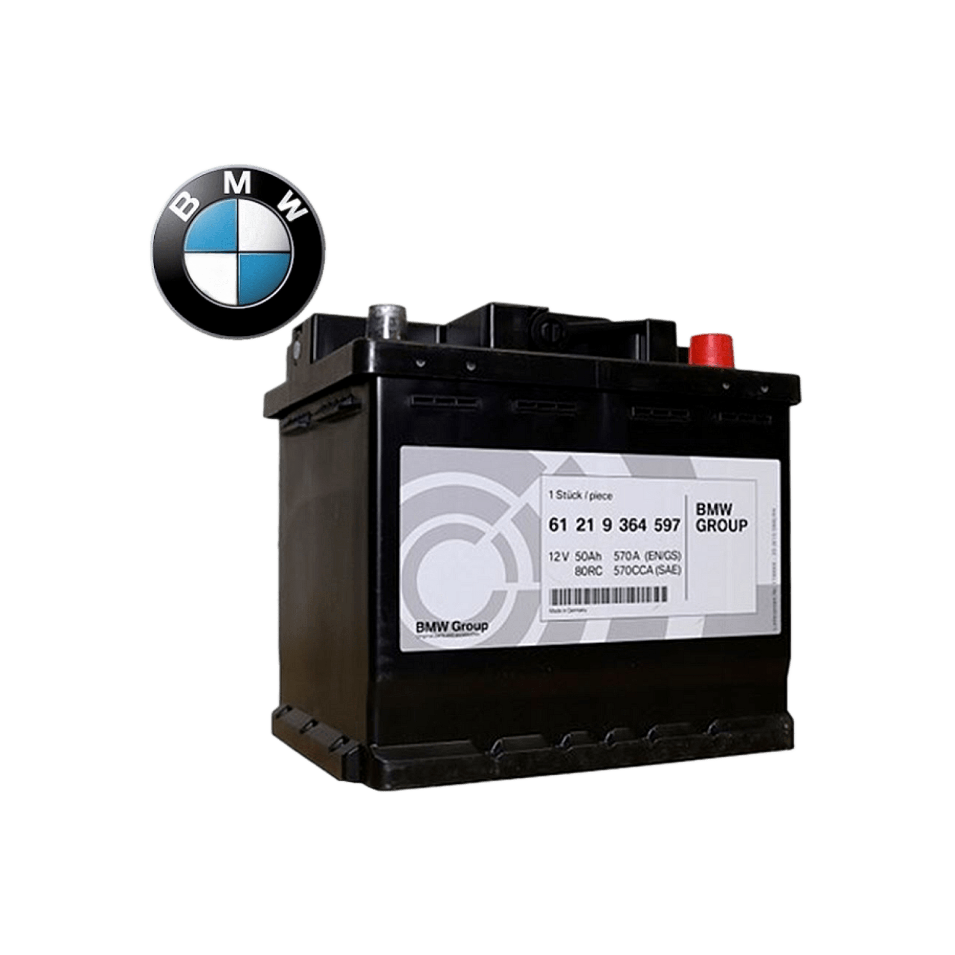 Акумулатор OE BMW AGM 12V 50Ah 570A R+