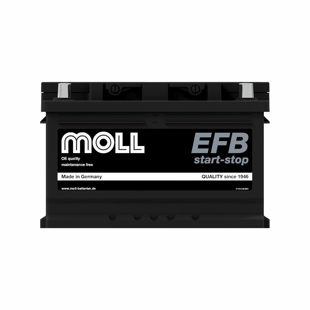 Акумулатор MOLL EFB 12V 78Ah 740A R+
