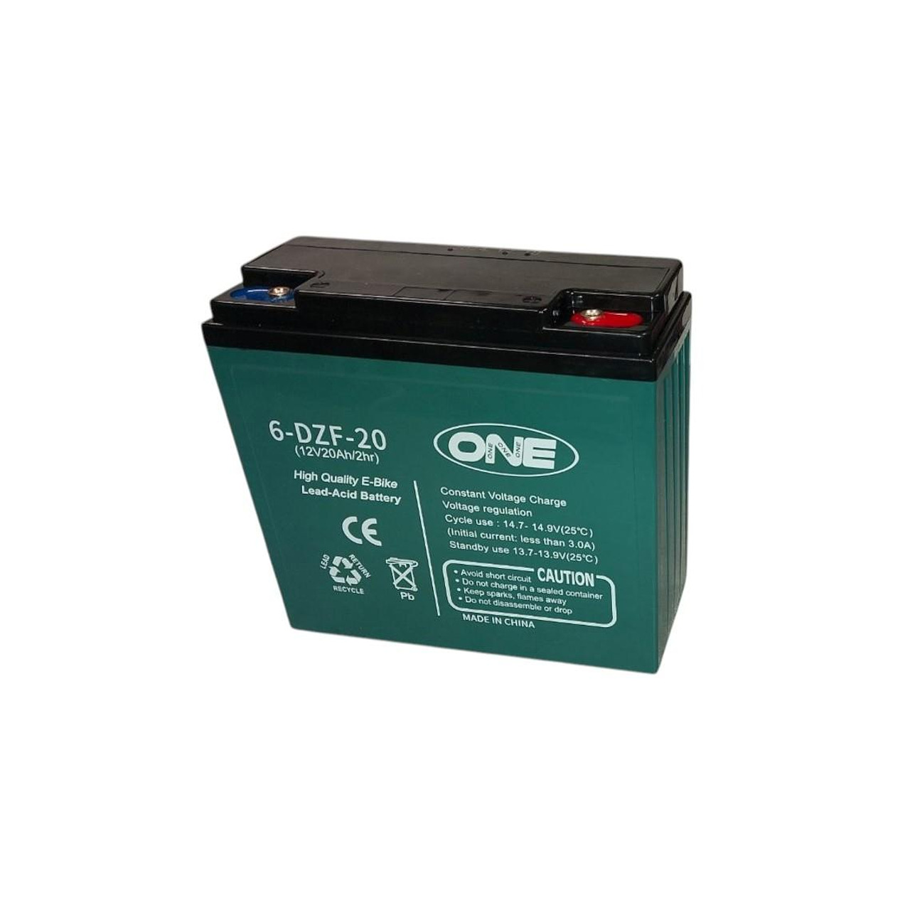 Акумулаторна батерия ONE E-BIKE 12V 20Ah R+