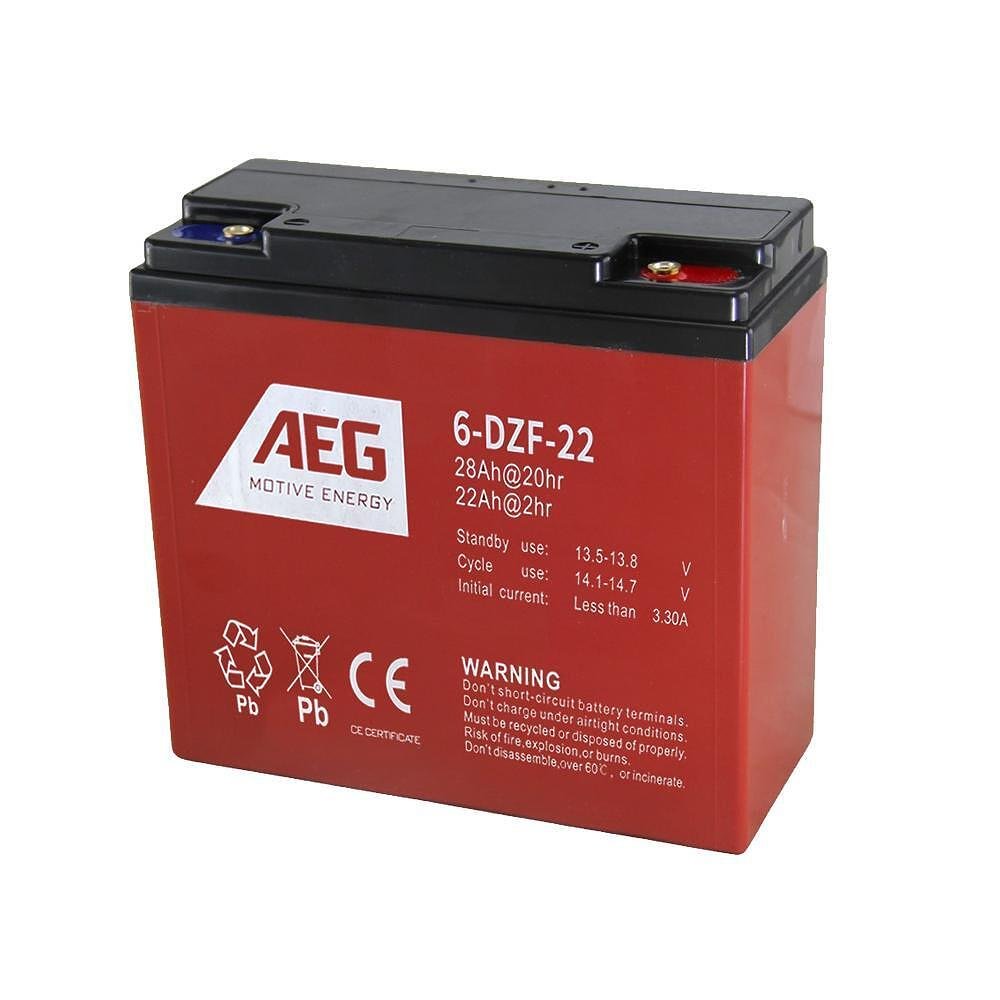 Акумулаторна батерия AEG E-BIKE 12V 28Ah R+