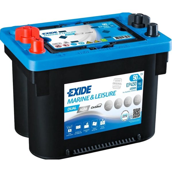 Акумулатор Exide Marine Dual 12V 115Ah 760A L+