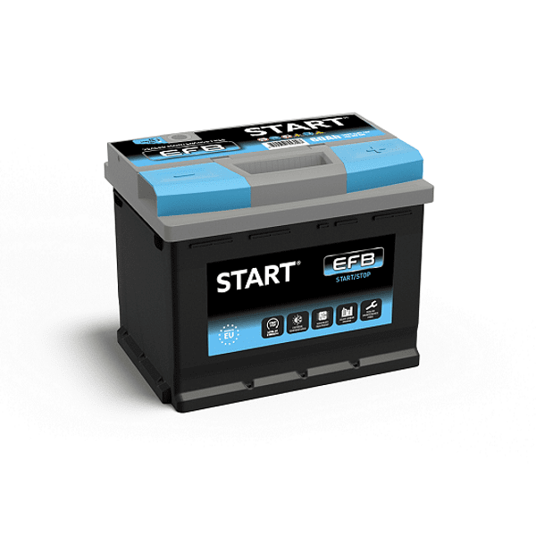 Акумулатор Start EFB 12V 60Ah 600A R+