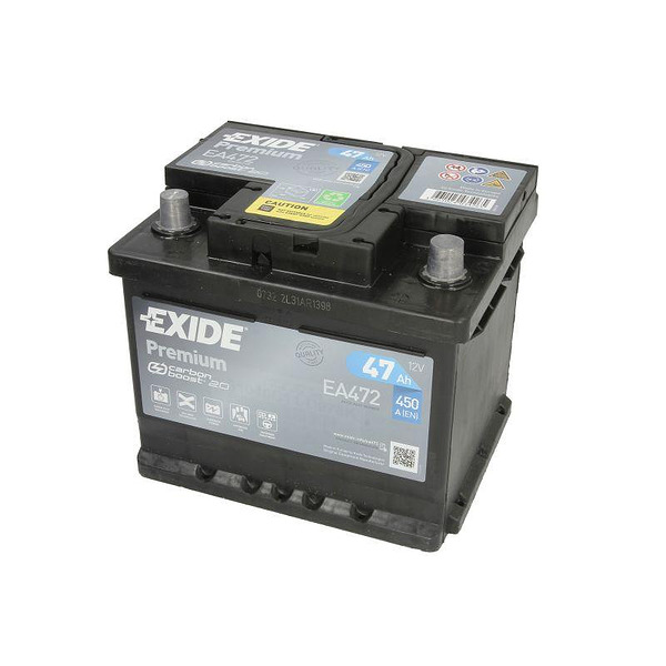Акумулатор Exide Premium 12V 47Ah 450A R+