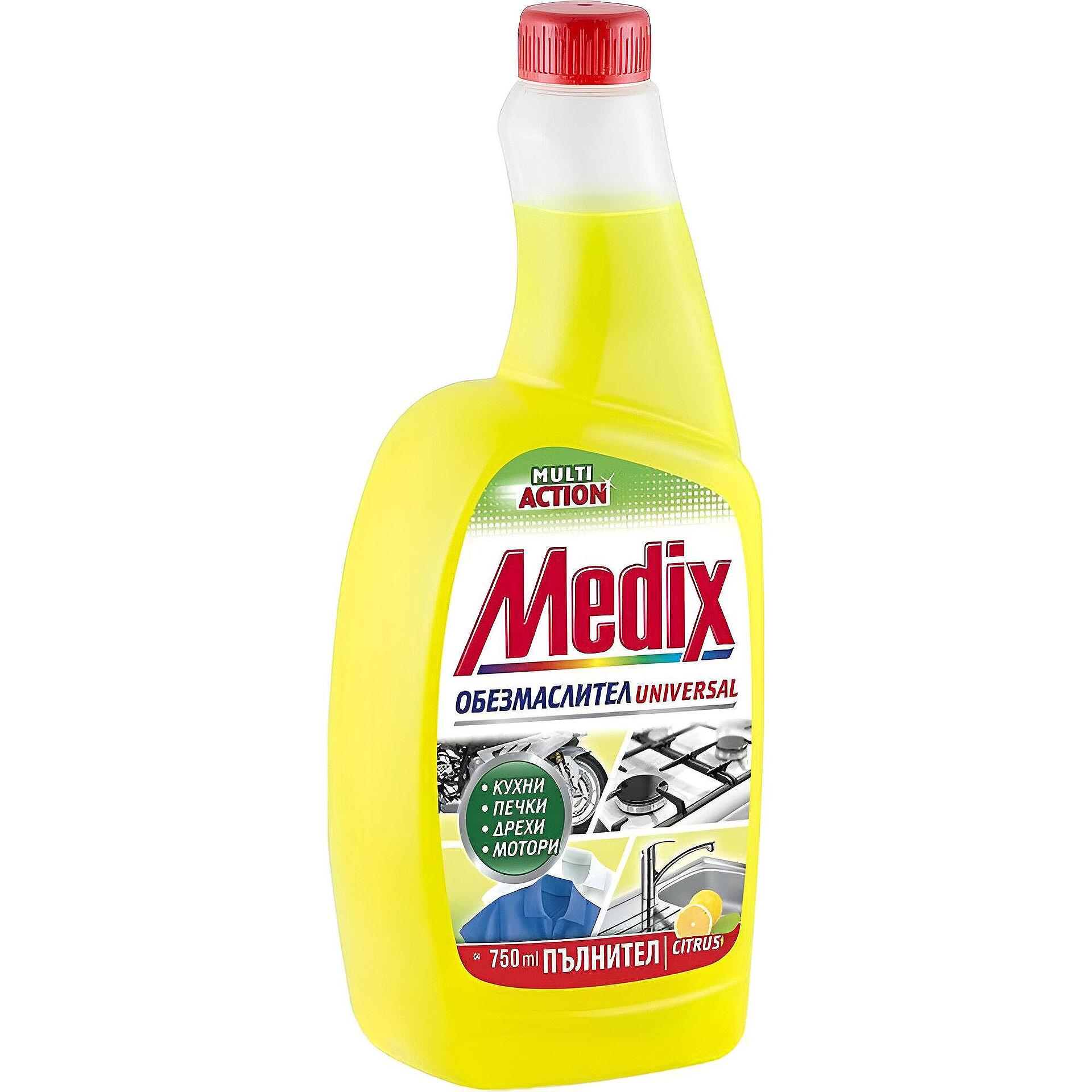 Medix Обезмаслител , универсален, пълнител, 500 ml