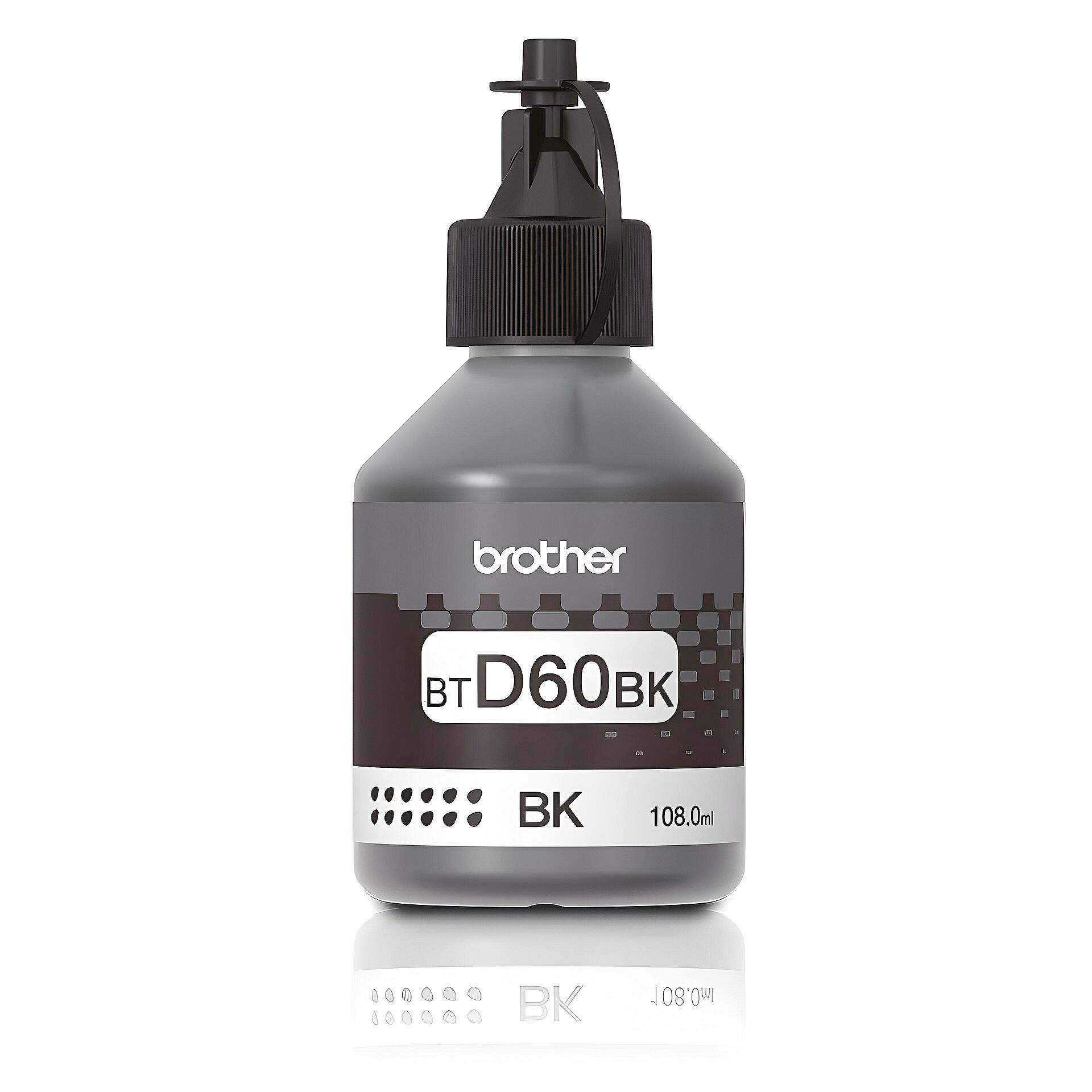 Brother BT-D60 Black – Оригинално черно мастило за мастилоструйни ...