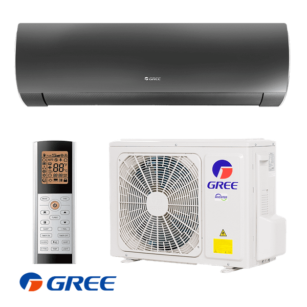 Инверторен климатик Gree Fairy II GWH12ACC-K6DNA1F - черен