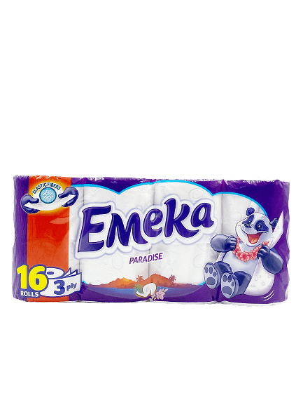 EMEKA Paradise Тоалетна хартия 3 пласта, 16бр.