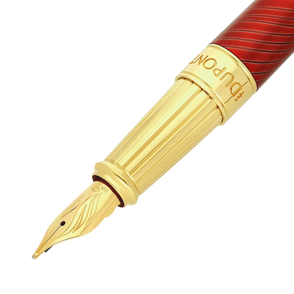 Писалка S.T. Dupont - Line D Eternity Large CNY Horse, червена