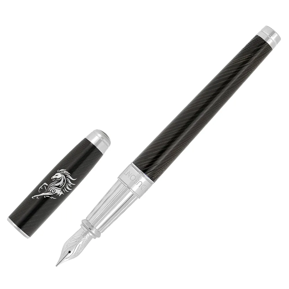 Писалка S.T. Dupont - Line D Eternity Large CNY Horse, червена