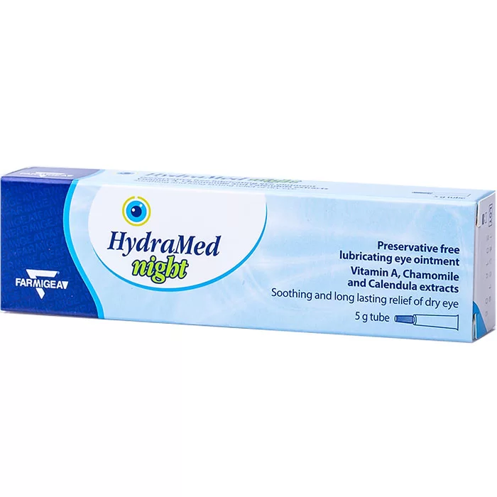 HYDRAMED NIGHT / ХИДРАМЕД НОЩ очна маз, 5г