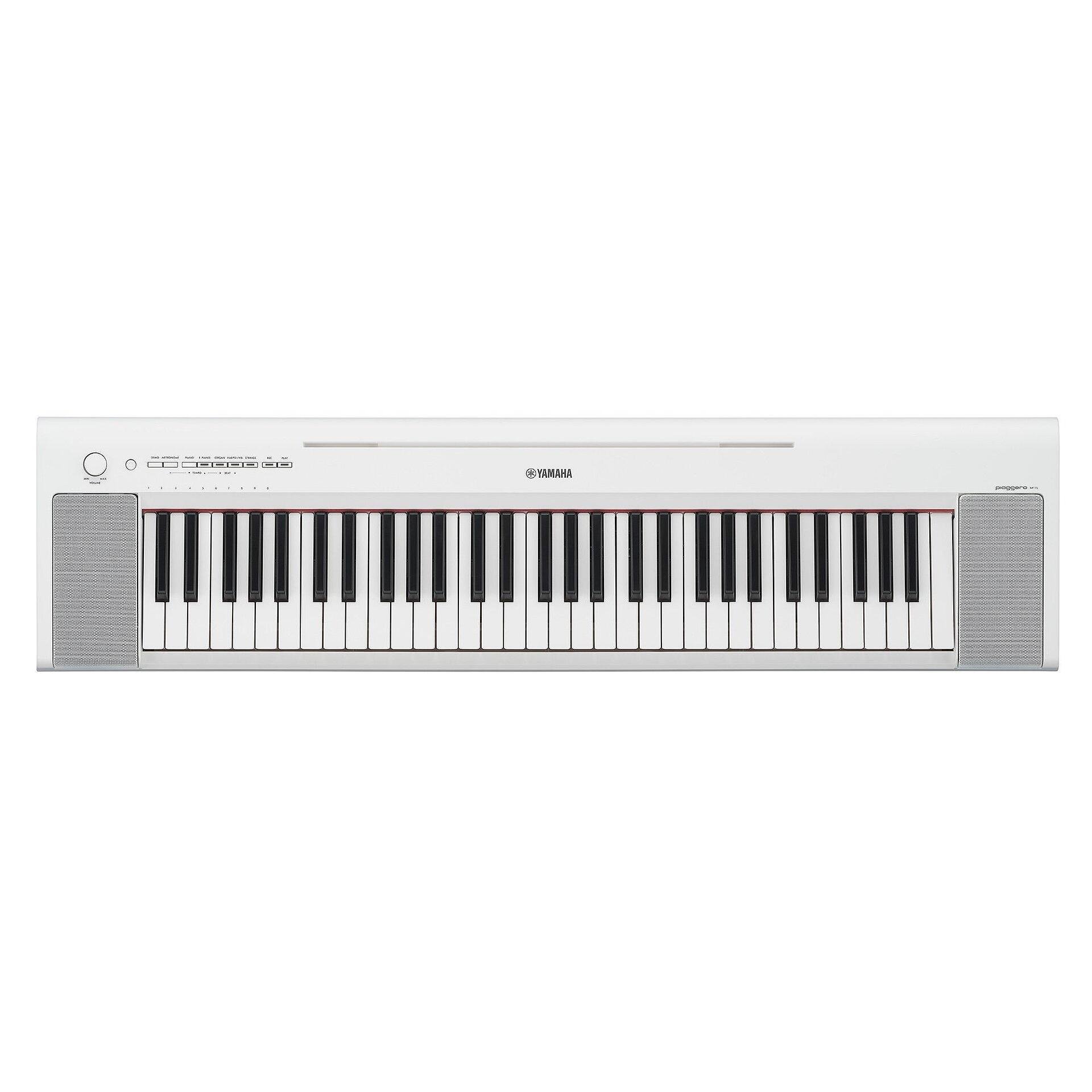 Yamaha NP 15 WH Дигитално пиано, Лека клавиатура | Gemamusic.net