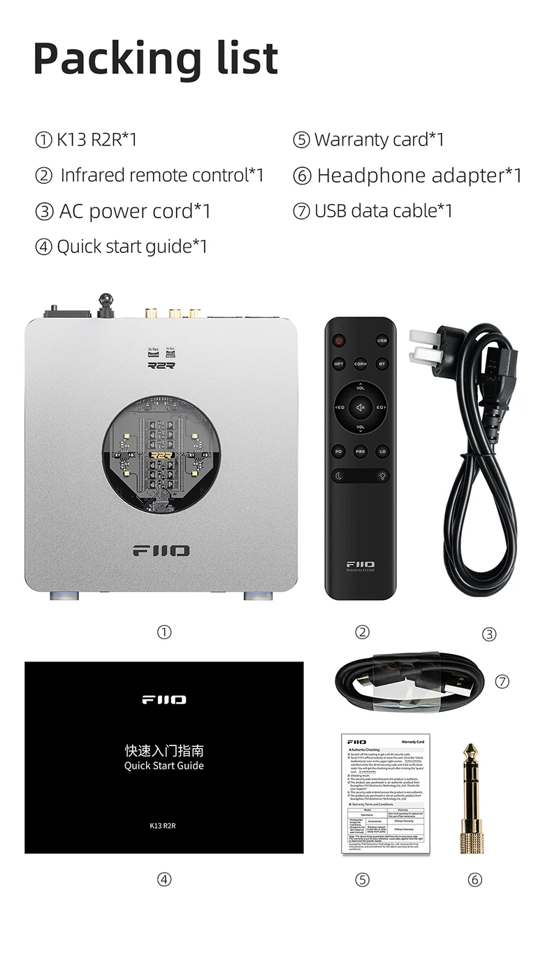 FiiO K13 R2R Desktop DAC & Headphone Amplifier | Fiio.eu