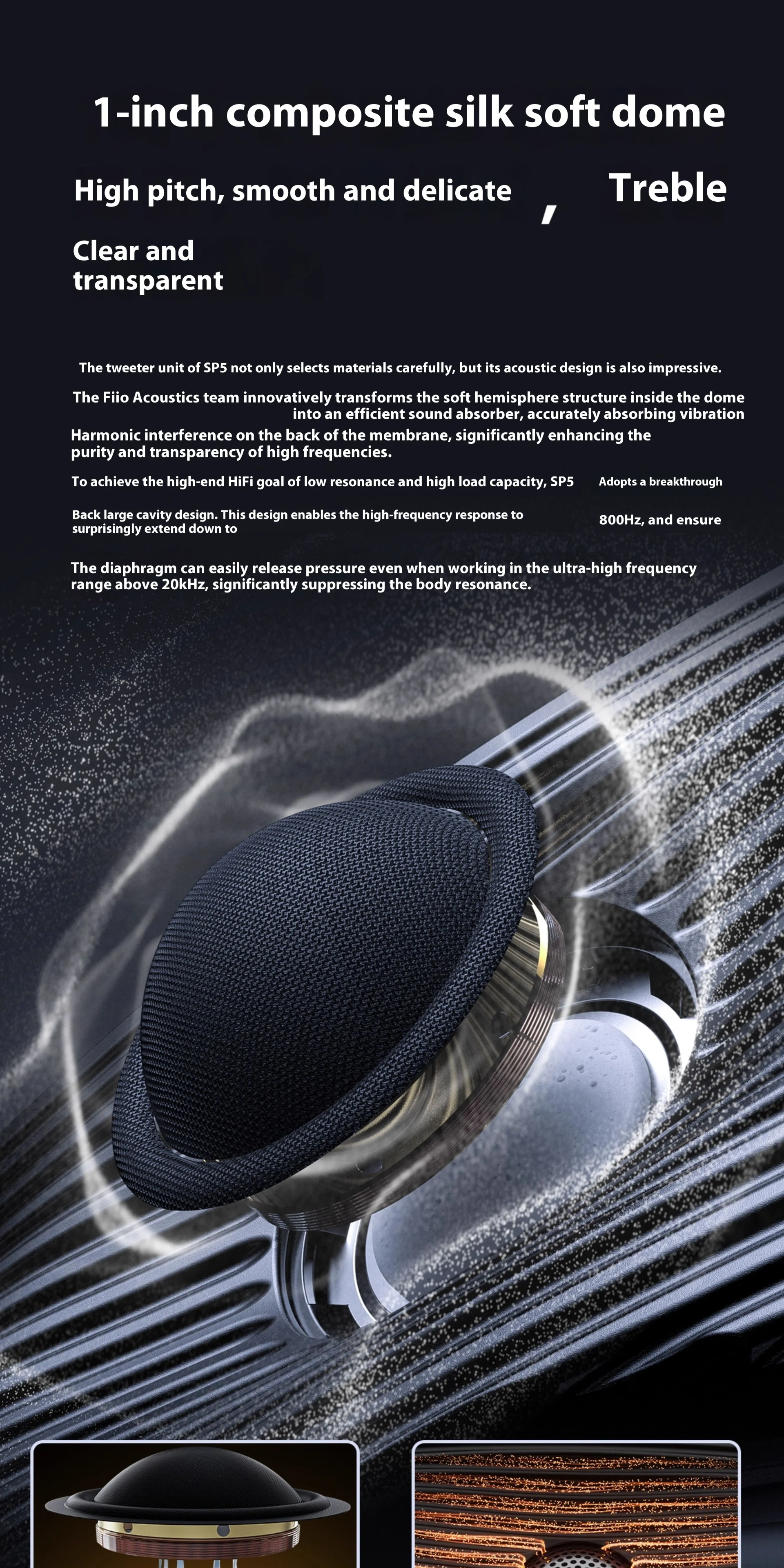 FiiO SP5 High-Fidelity Active Desktop Speakers
