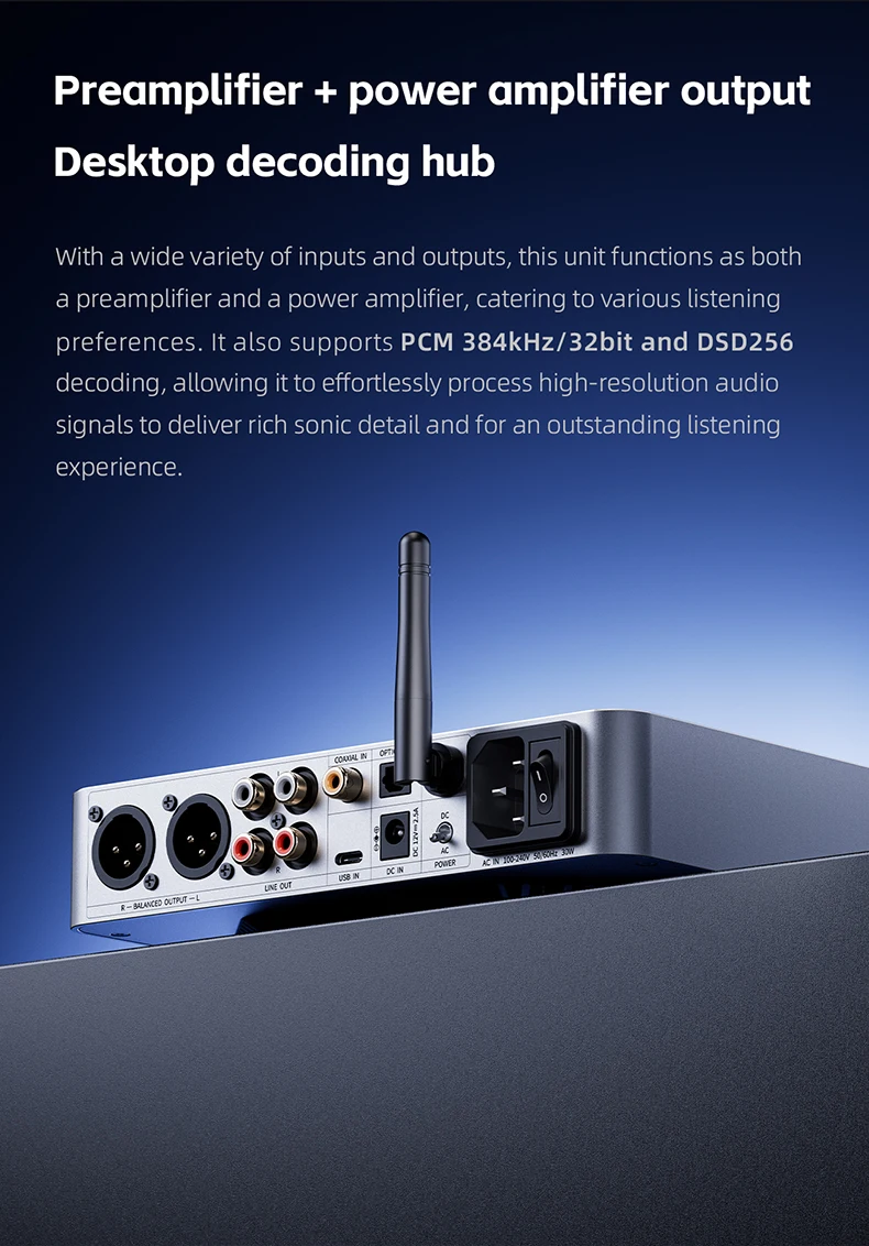 FiiO K13 R2R Desktop DAC & Headphone Amplifier (Black)