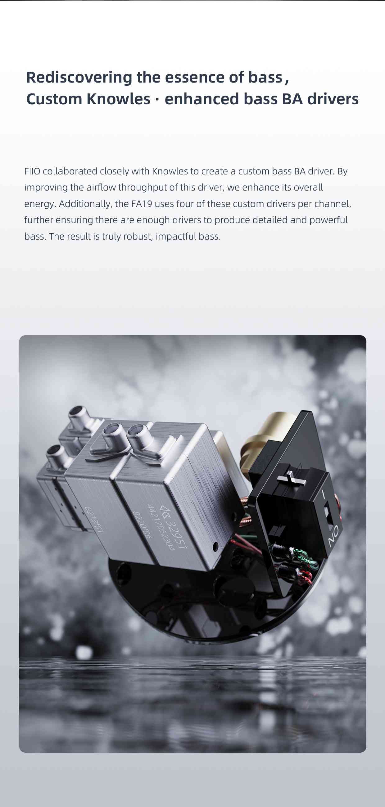 FiiO FA19 10 Knowles BA Driver IEMs