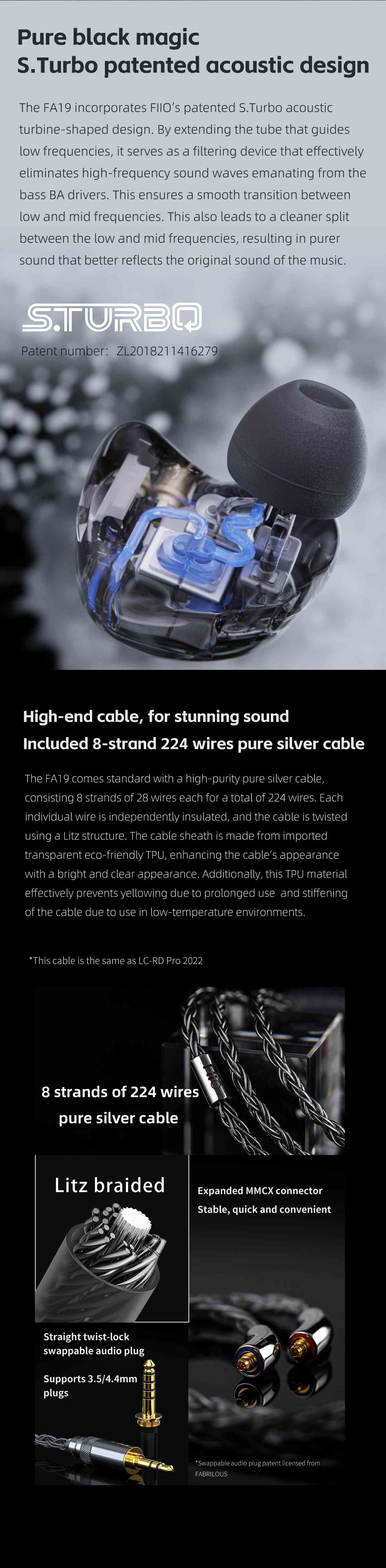 FiiO FA19 10 Knowles BA Driver IEMs