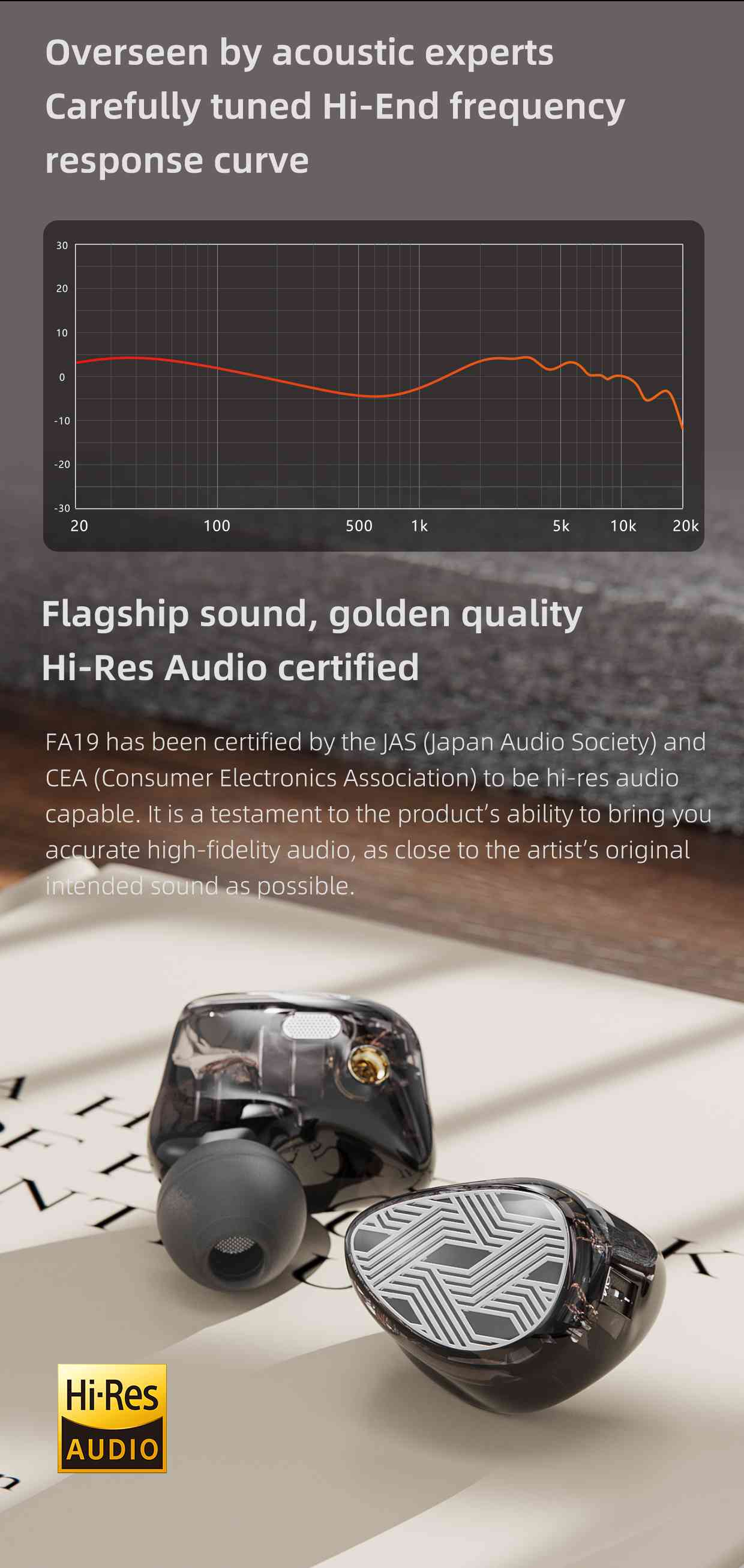 FiiO FA19 10 Knowles BA Driver IEMs