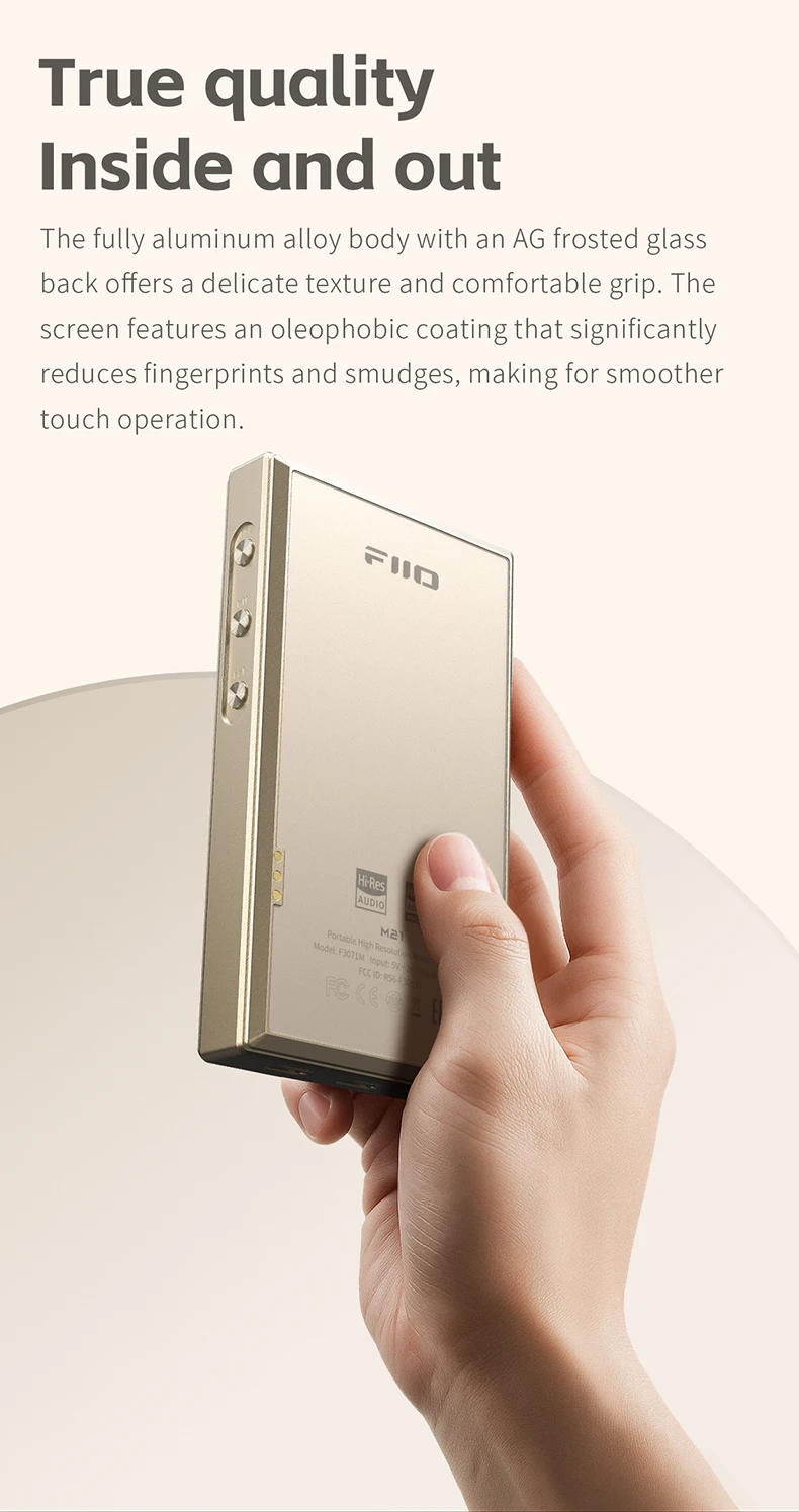 Fiio M21 Portable High-Res Lossless Music player | Fiio.eu
