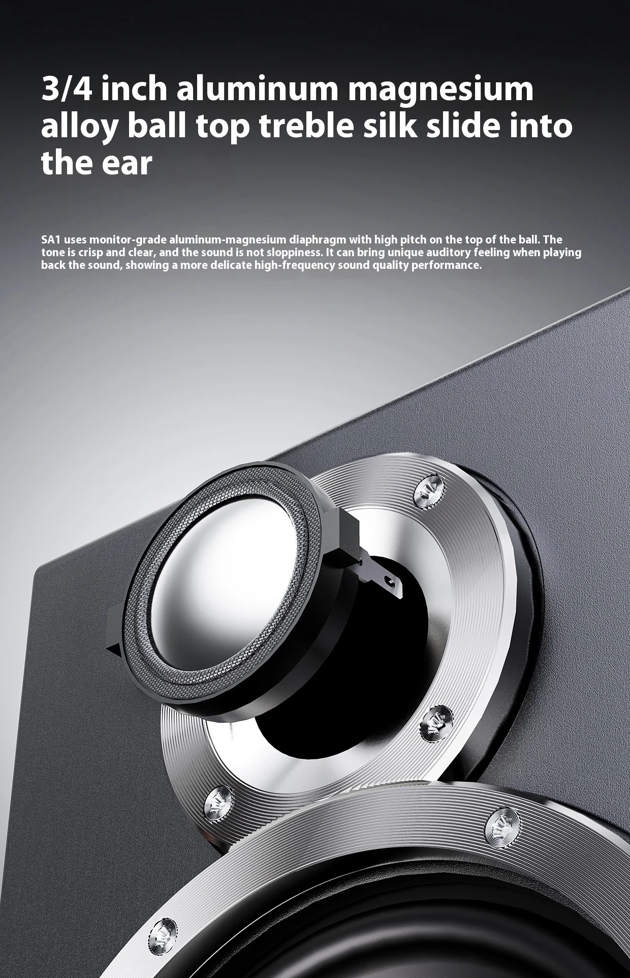 Fiio SA1 High-Fidelity Desktop Active Speaker | Fiio.eu