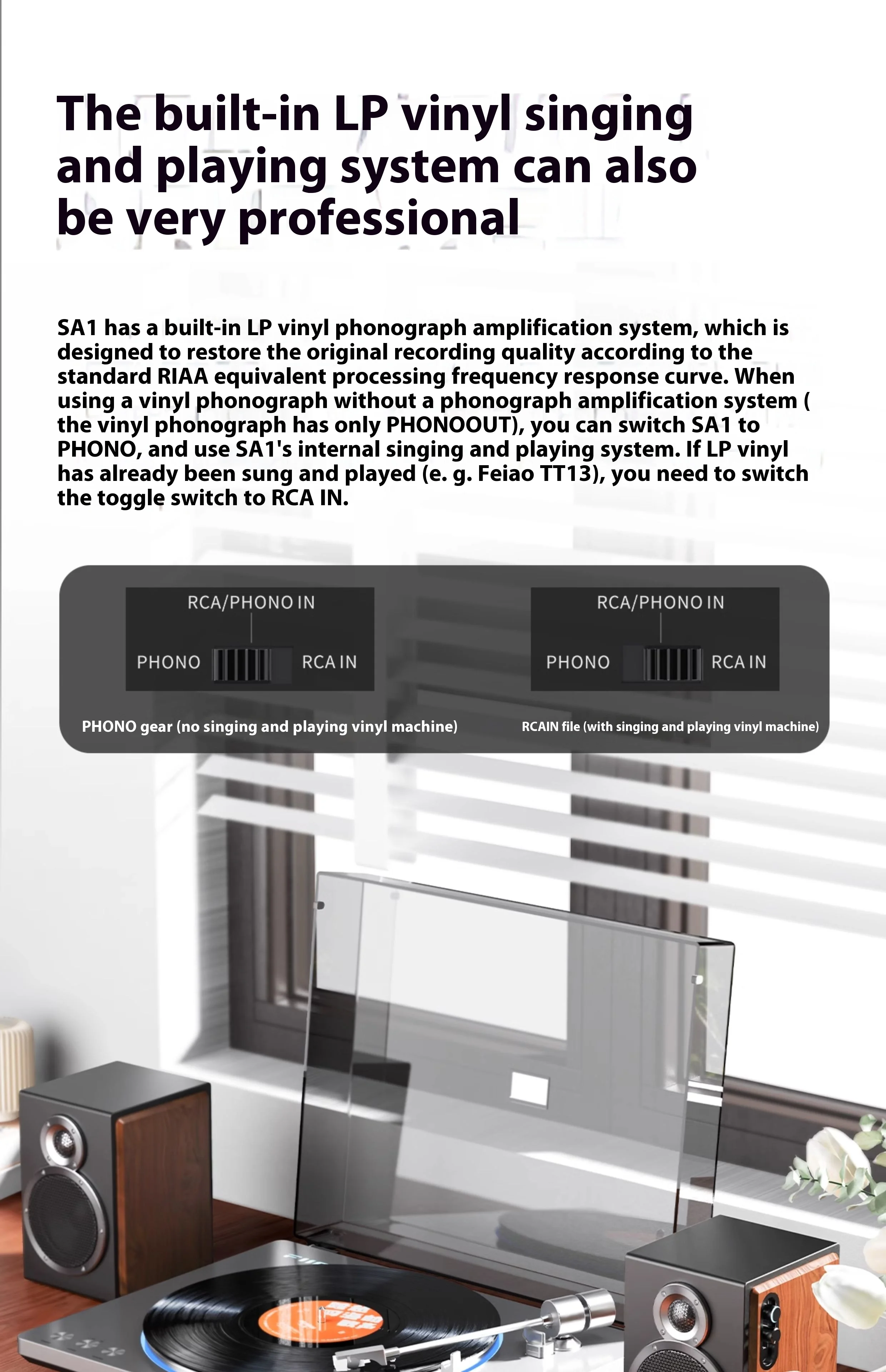 Fiio SA1 High-Fidelity Desktop Active Speaker | Fiio.eu