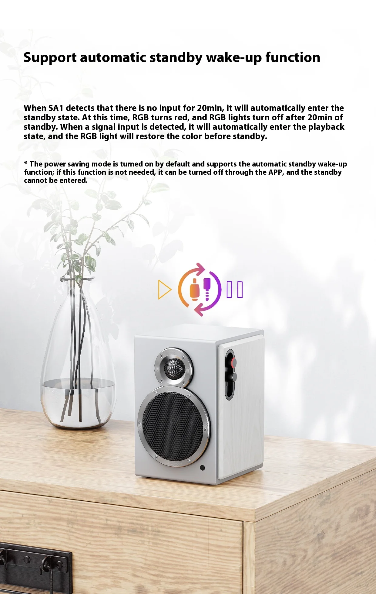 Fiio SA1 High-Fidelity Desktop Active Speaker | Fiio.eu
