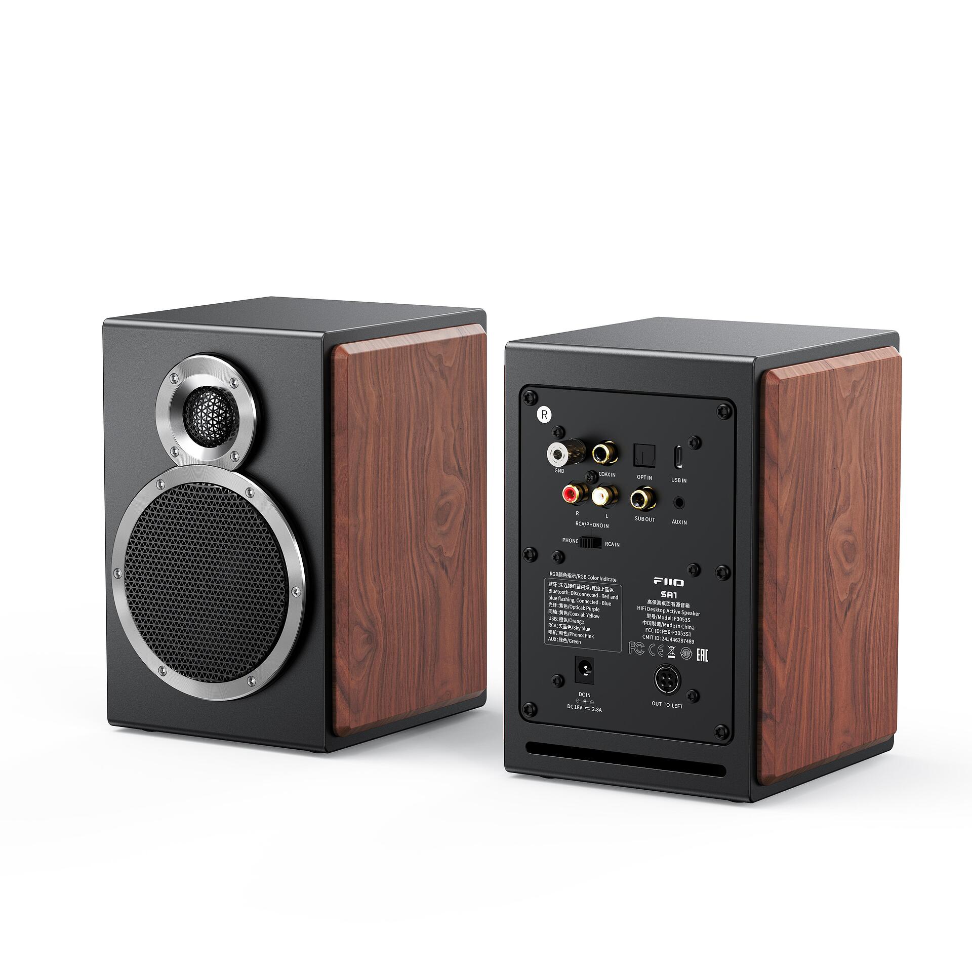 Fiio SA1 High-Fidelity Desktop Active Speaker | Fiio.eu