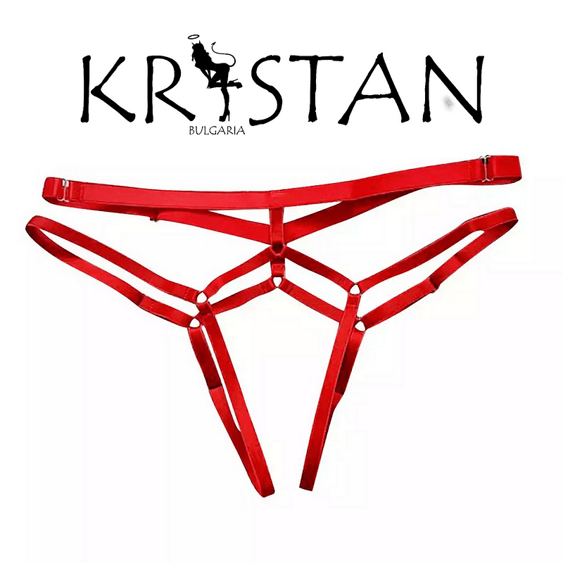 Еластични бикини KRISTAN червени