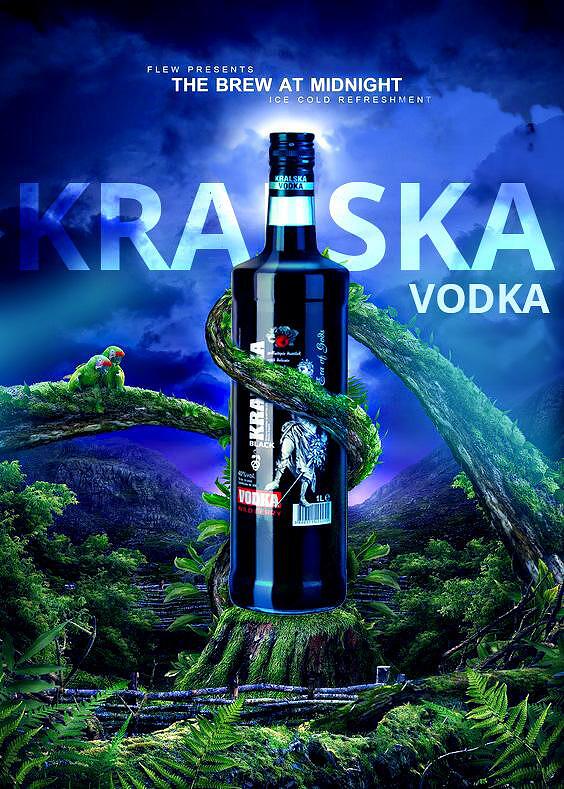 KRALSKA VODKA WILD BERRY - 1L - 40%