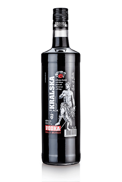 KRALSKA VODKA WILD BERRY - 1L - 40%