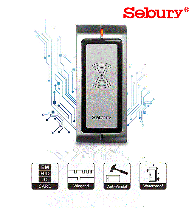 Самостоятелен контролер с вграден четец Sebury R4 125Khz