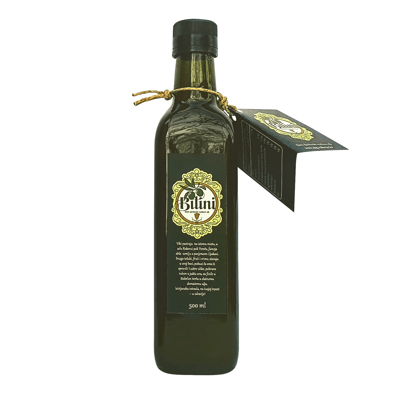 Премиум EVOO Bilini 500мл