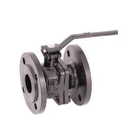 Two Pieces Flanged End Ball Valves Full Bore PN 16