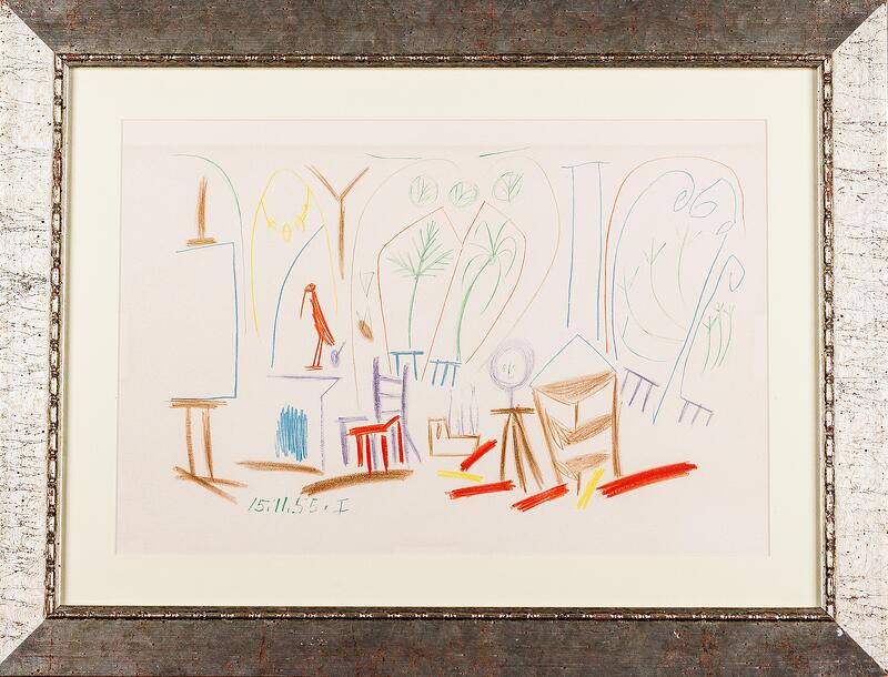 Pablo Picasso - 15-II-55-I