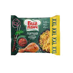 INSTANT NOODLES BIG LUNCH XXL CHICKEN AND ONION 100G