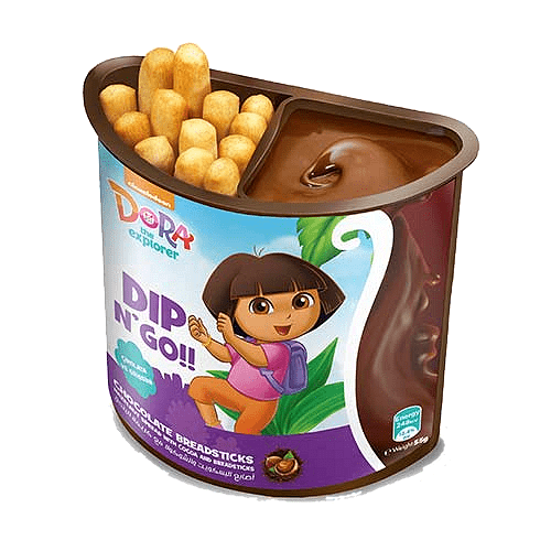 SWEETBOX DIP N GO WITH LIQUID CHOCOLATE 55G 24PCS