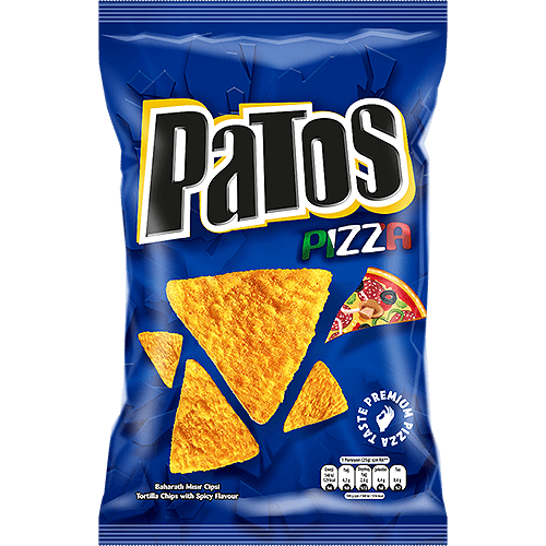 PATOS CORN CHIPS SPICY 100G GREEN SPICY