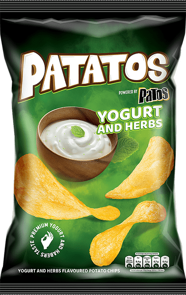 PATOS CORN CHIPS SPICY 100G GREEN SPICY