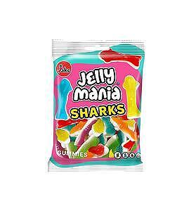 JAKE JELLY CANDY - SHARKS 100 GR.