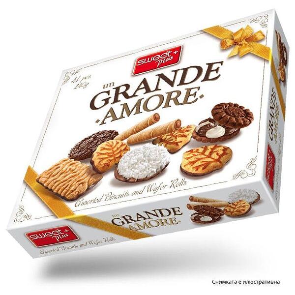 SP CHRISTMAS BISCUITS TIN AMORE 240 GR.