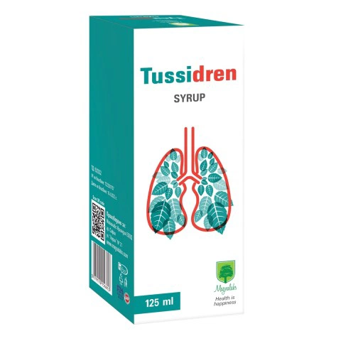 Тусидрен Сироп - при продуктивна и непродуктивна кашлица, 125 мл ...