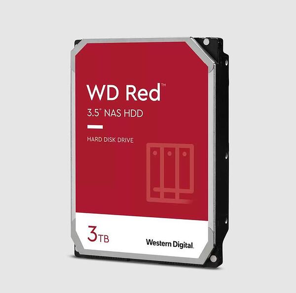 Хард диск WD RED, 3000 GB, 5400RPM, 256MB, SATA 3, WD30EFAX