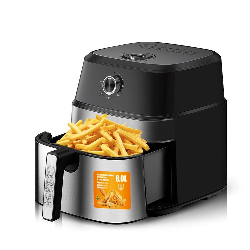 Airfyer RAF Diamond AeroMAX , 8 Литра,1800 W, Без Мазнина + Подарък Книжка с Рецепти от Eltromax.com