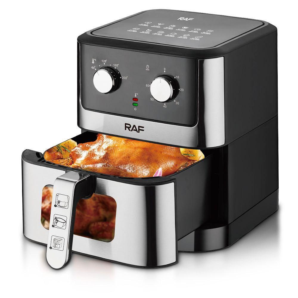 Airfryer RAF InstaCook , 8.0 Литра,1500 W, Без Мазнина + Подарък Книжка с Рецепти от Eltromax.com
