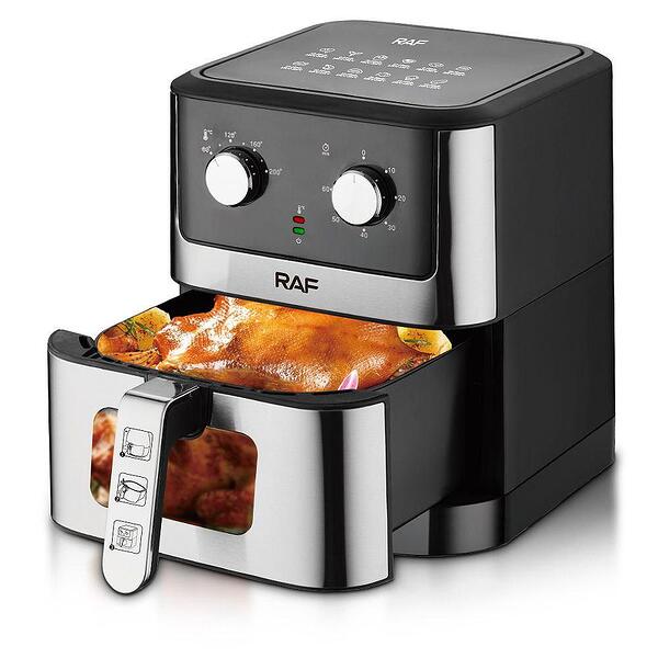 Airfryer RAF InstaCook , 8.0 Литра,1500 W, Без Мазнина + Подарък Книжка с Рецепти от Eltromax.com